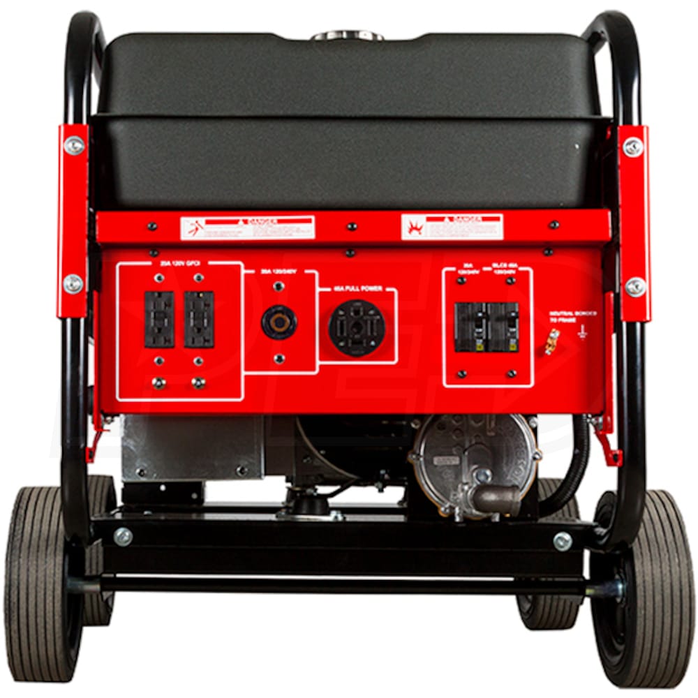 Winco 16612-003 HPS12000HE - 10,800 Watt Tri-Fuel Generator w/ Electric ...