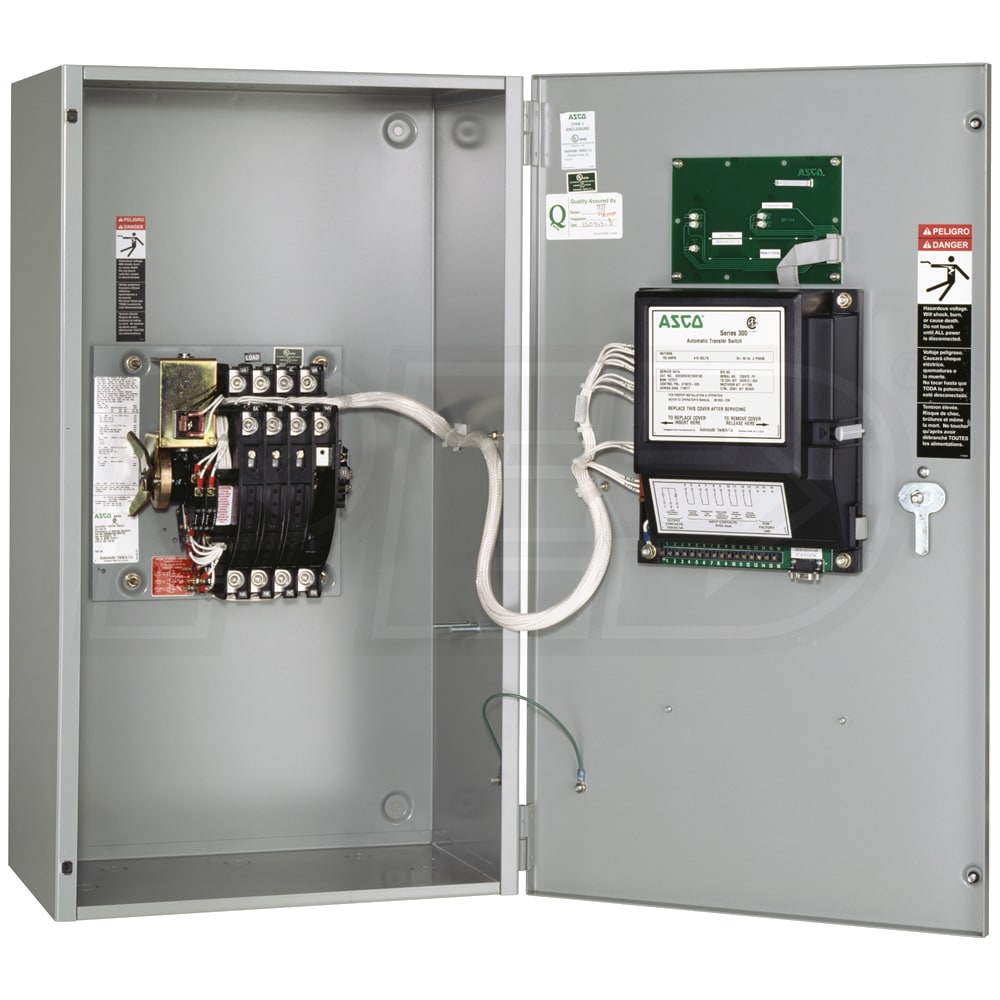 Briggs & Stratton 071107 By ASCO Series 185 - 200-Amp Automatic ...