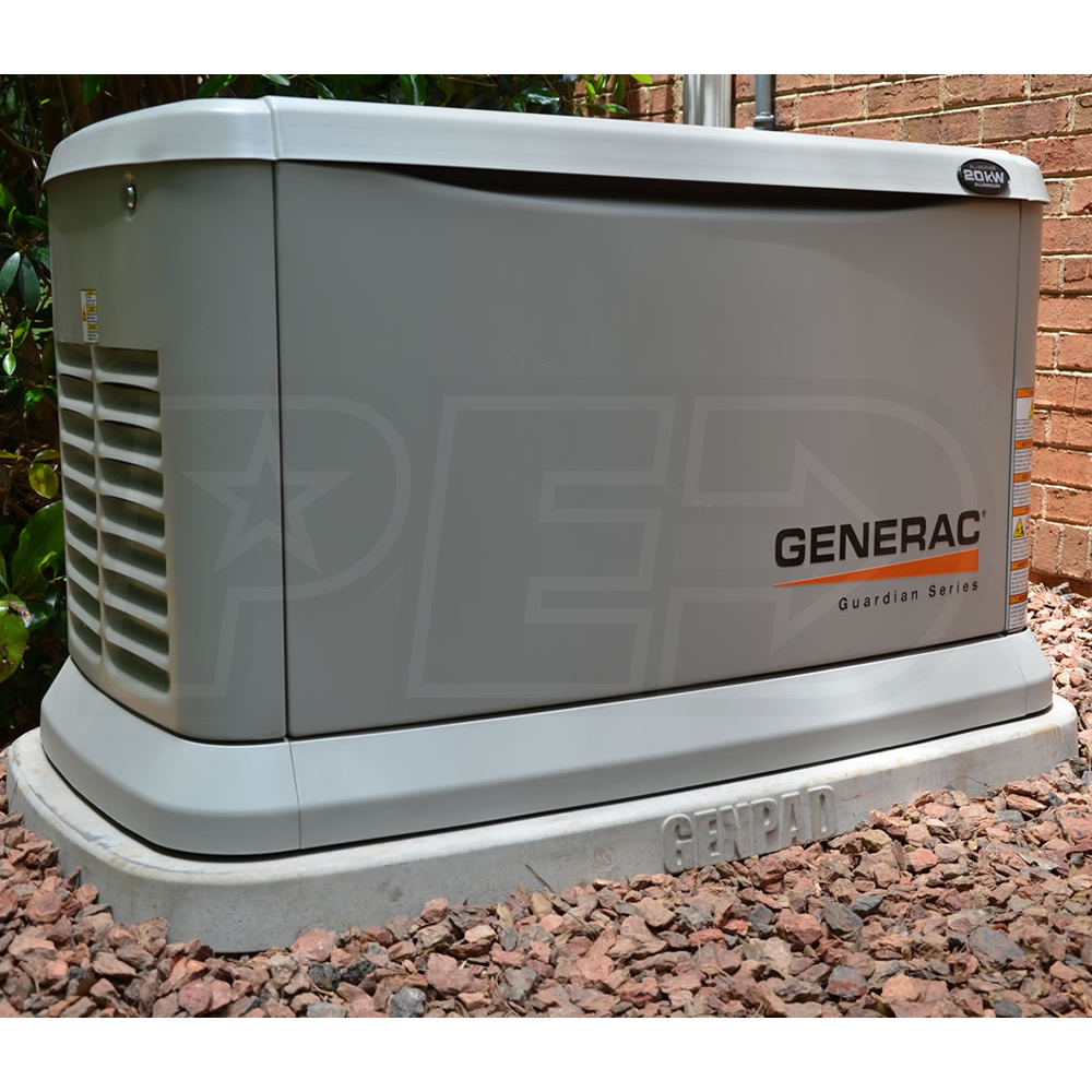 GenPad 10000007852 ™ Standard 3-Inch Composite Cement Pad for Generac ...