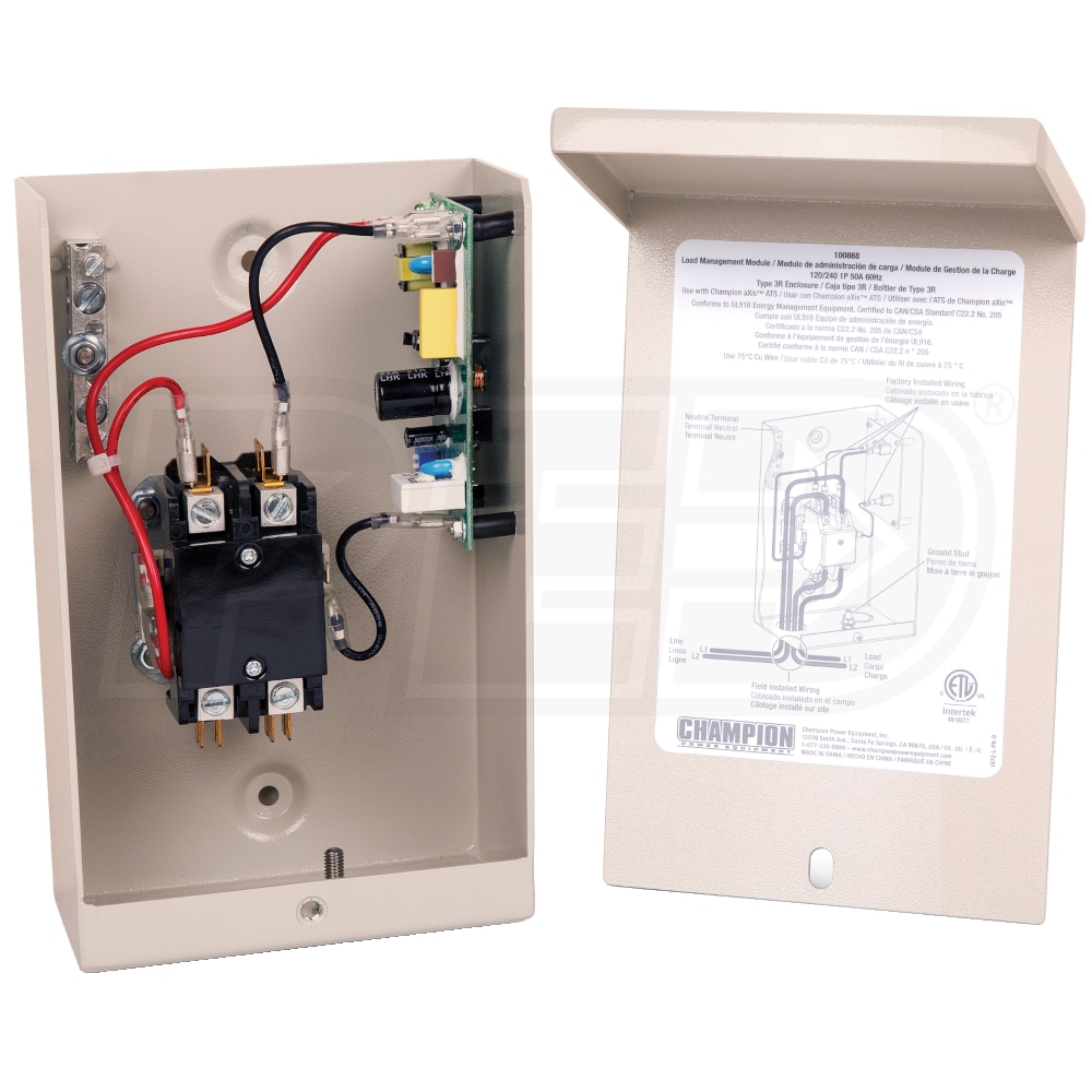 Champion 100868 50-Amp aXis Load Management Module