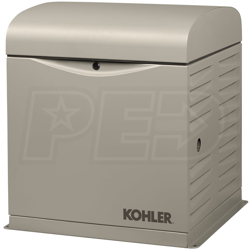 Kohler EGD-10RESVL-100LC12-KIT 10RESVL - 10kW Home Standby Generator ...