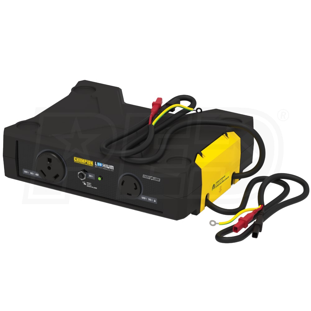 Champion 201108 - 30-Amp RV Ready Parallel Kit for ParaLINK Ready Power ...
