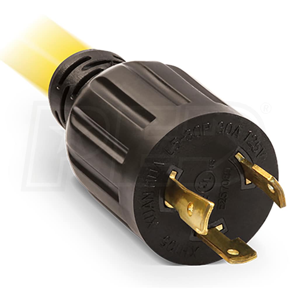 Champion 48034 - 30-Amp 3-Prong 25-Foot Convenience Cord w/ 3 20-Amp ...
