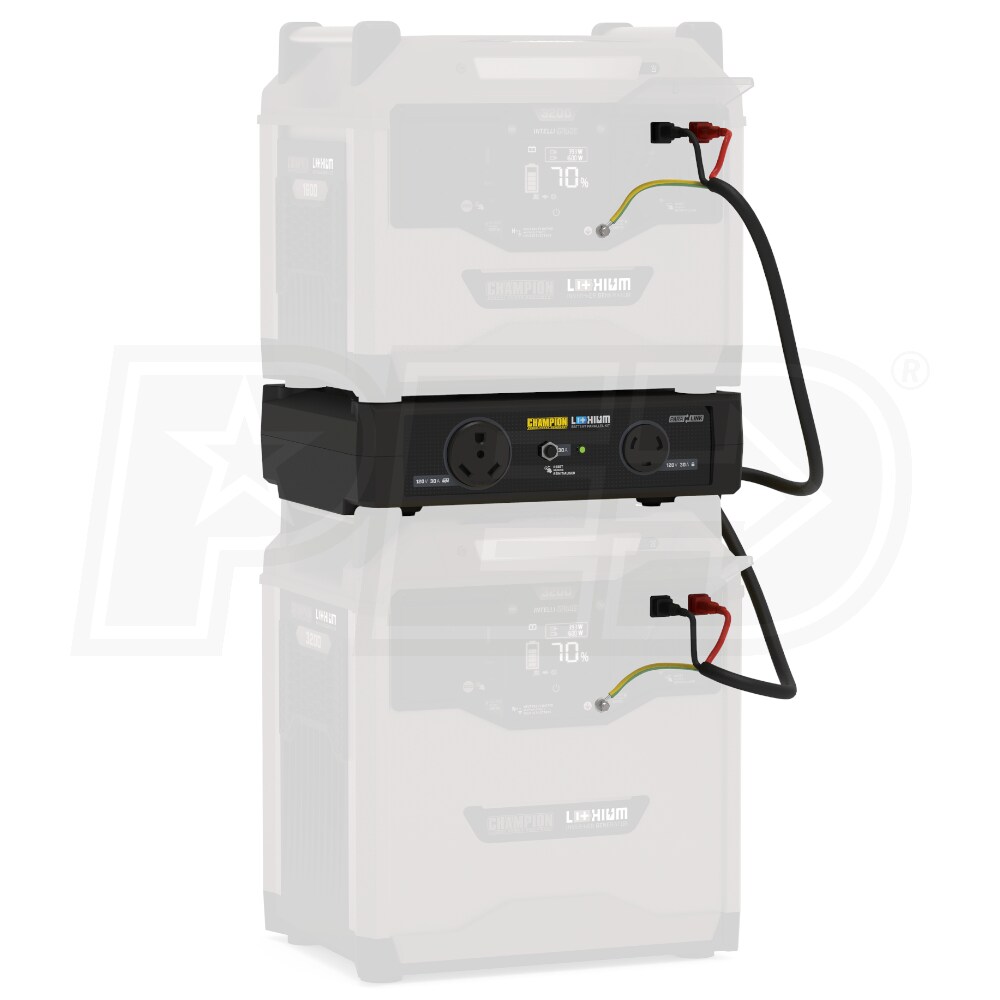 Champion 201108 - 30-Amp RV Ready Parallel Kit for ParaLINK Ready Power ...