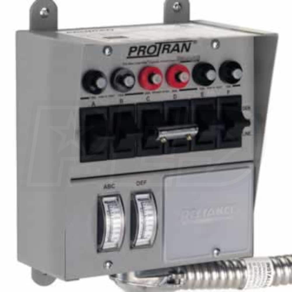 Reliance Controls 31406CRK Power Transfer Switch Kit for Portable ...