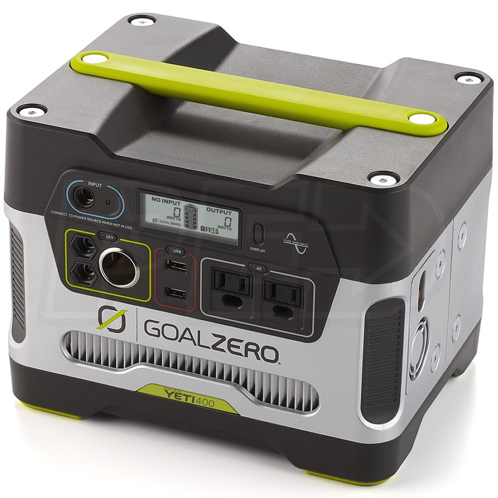 Goal Zero 23000 YETI® 400 Solar Generator Portable Power Station