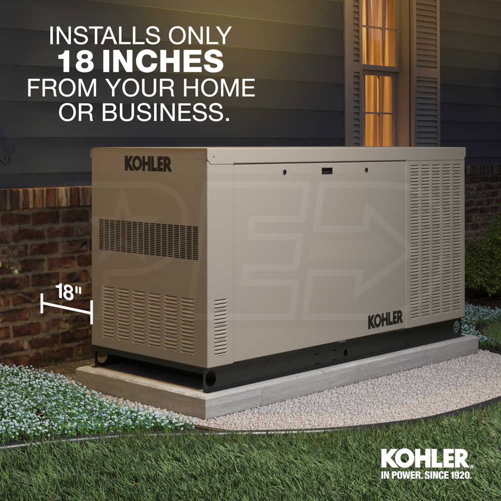 Kohler 60RCLB-QS8 60RCLB - 60kW Emergency Standby Power Generator 277 ...