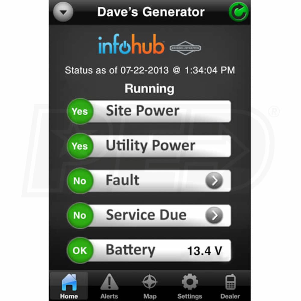 Briggs & Stratton 6274 Infohub™ Cellular Remote Monitoring System