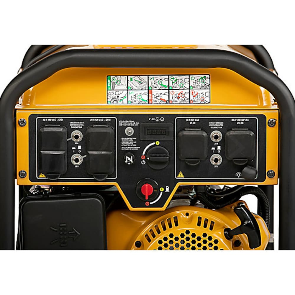 Caterpillar 530-1231 CAT RP6500 - 6500 Watt Portable Generator w/ CO ...