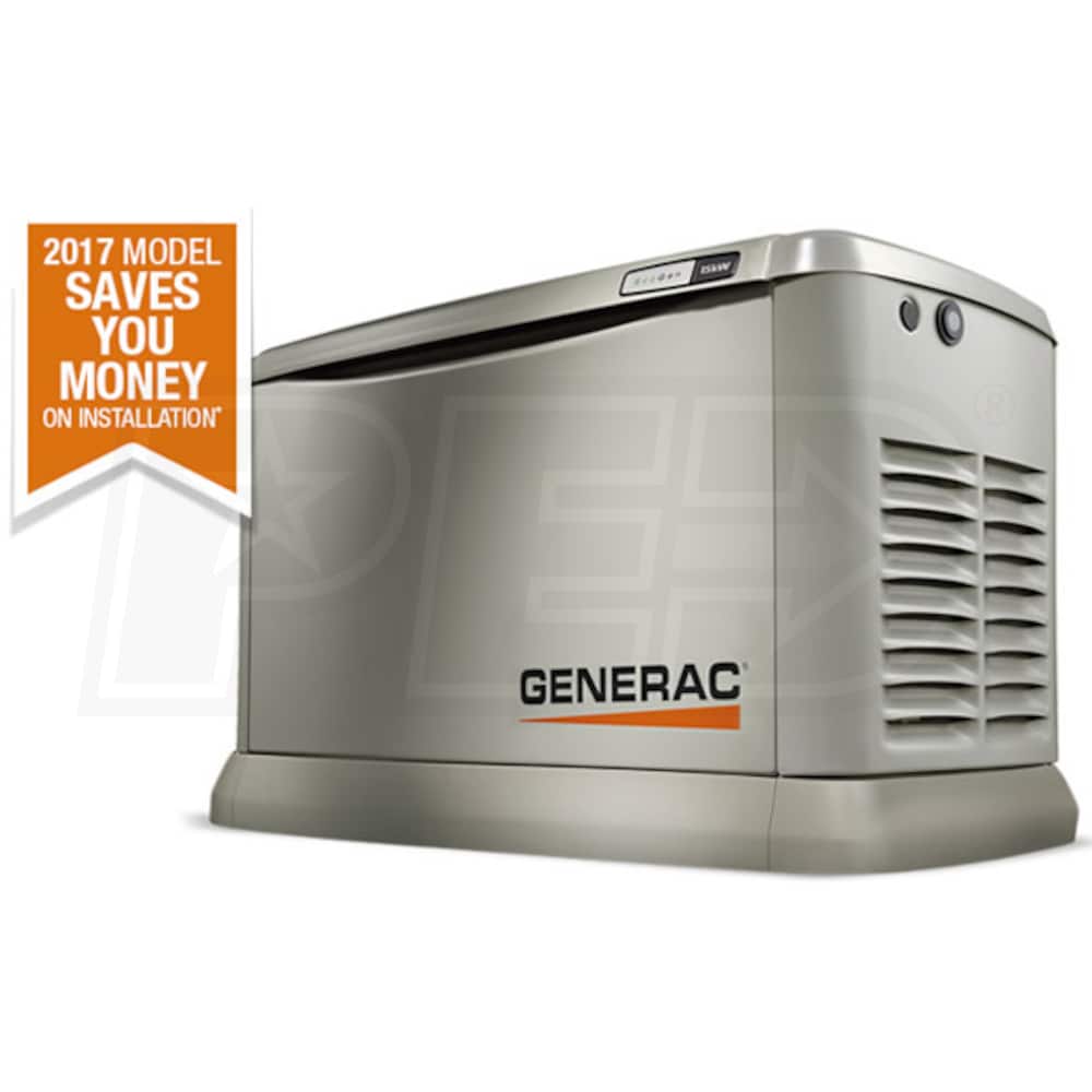 Generac 7163 EcoGen™ 15kW Standby Generator for Off Grid Applications w ...