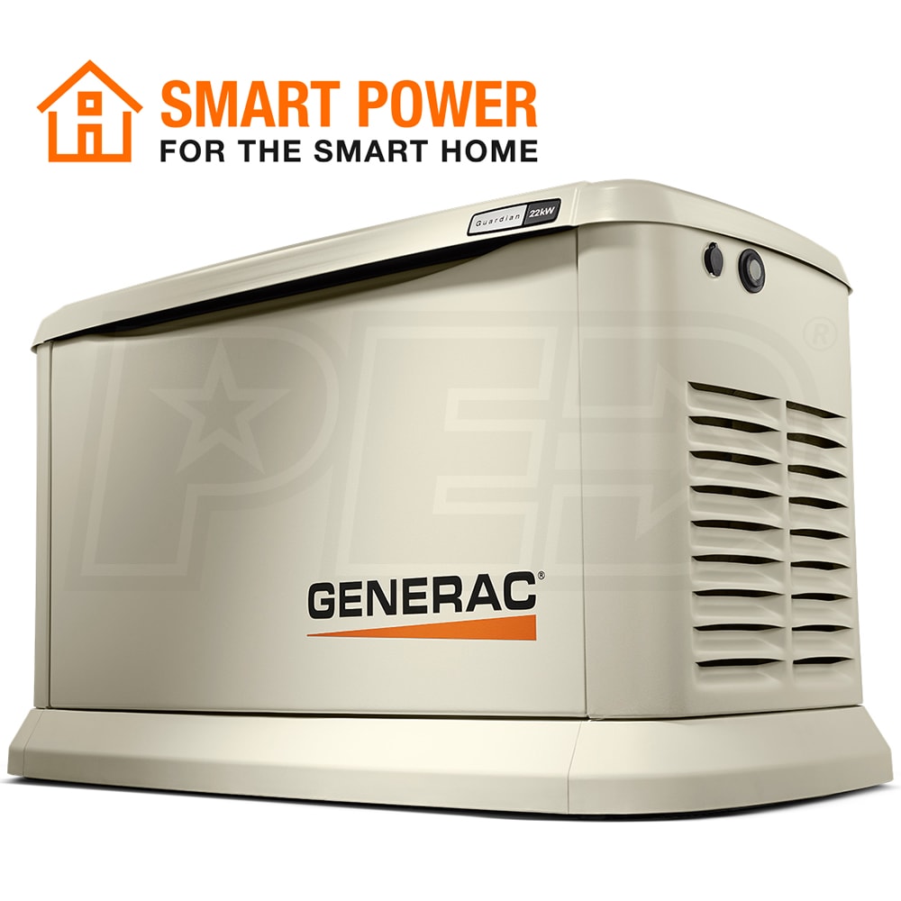 Generac Guardian 7042 ® 22kW Aluminum Home Standby Generator w/ Wi-Fi