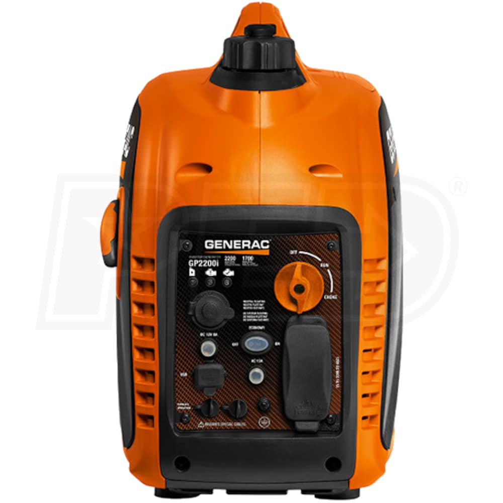 Generac GP2200i - 1700 Watt Portable Inverter Generator CARB