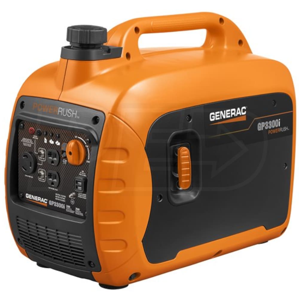 Generac 7153-2 GP3300i - 2500 Watt Portable Inverter Generator w ...