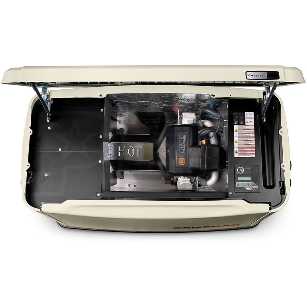Generac Guardian 7174 ® 13kW Aluminum Standby Generator System 100A ATS ...