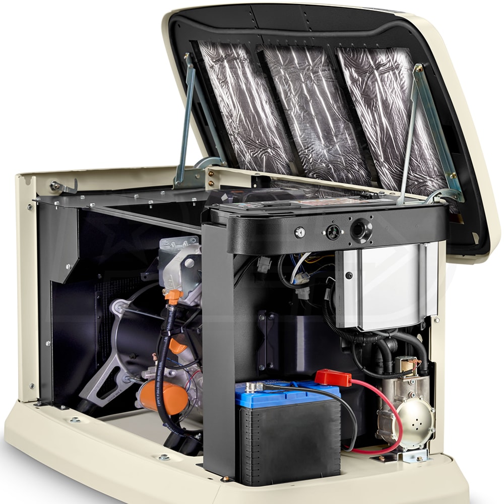 Generac Guardian 7224 ® 14kW Aluminum Standby Generator System 100A ATS ...