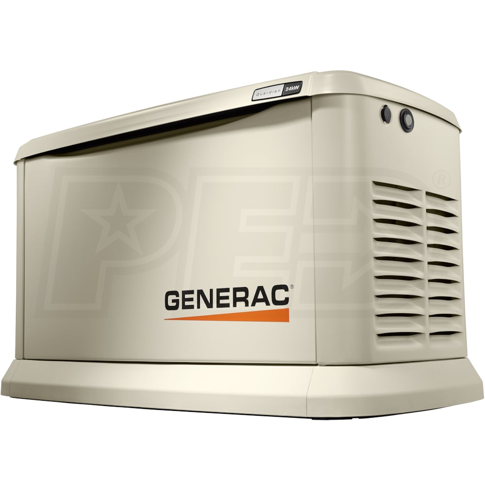 Generac Guardian EGD-7210-KIT-QP ® 24kW Standby Generator System 200A ...
