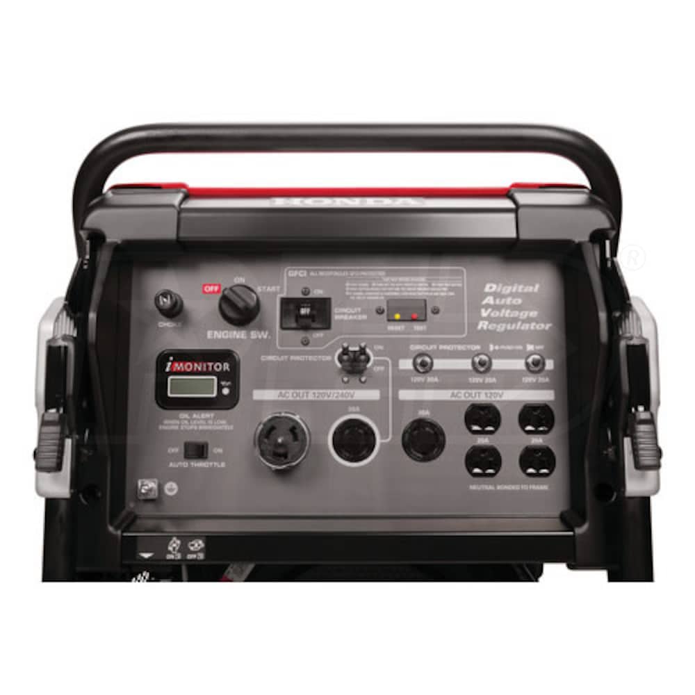 Honda EB10000-SD - 9000 Watt Electric Start Portable Industrial ...