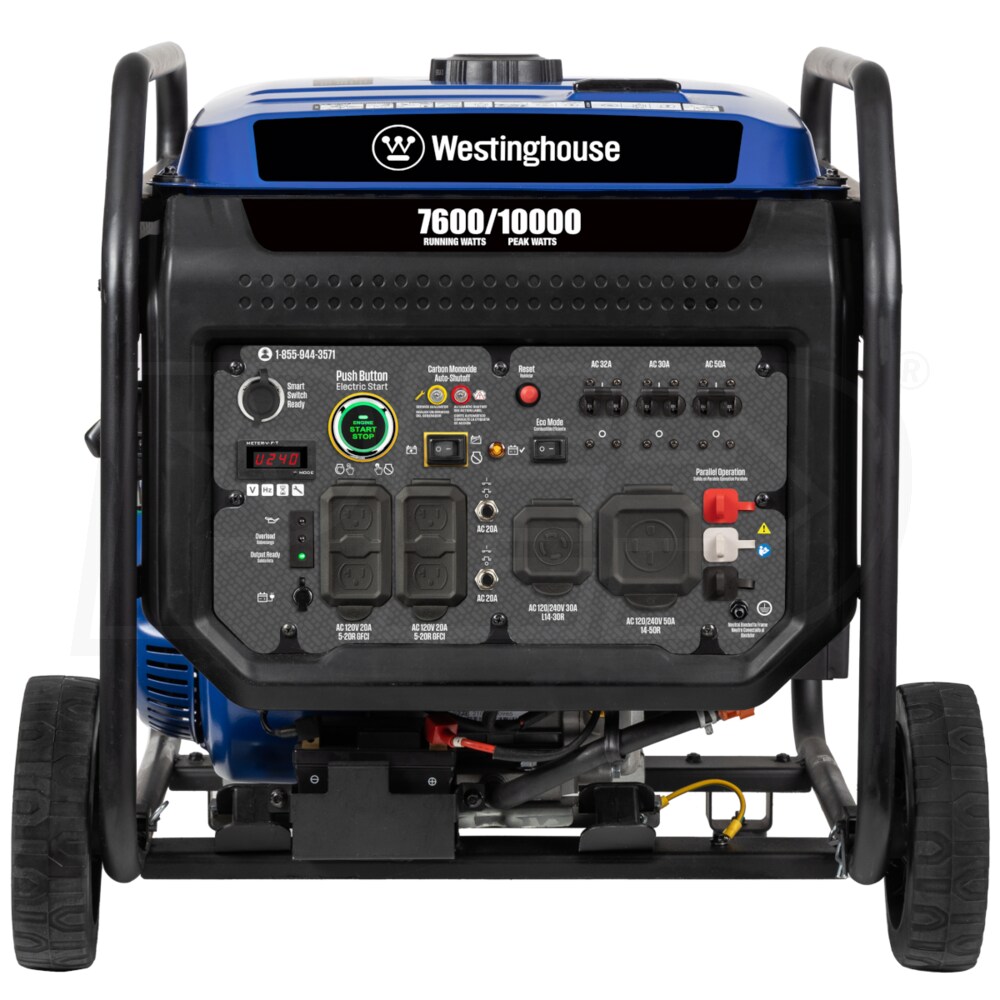 Westinghouse ECOGEN10000 EcoGen10000 - 7600 Watt Open-Frame Electric ...