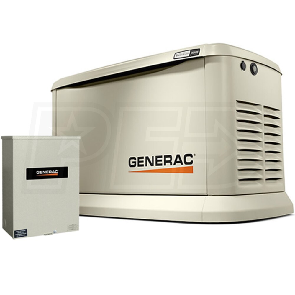 Generac Guardian EGD-7042-100ASEKIT ™ 22kW Standby Generator System ...