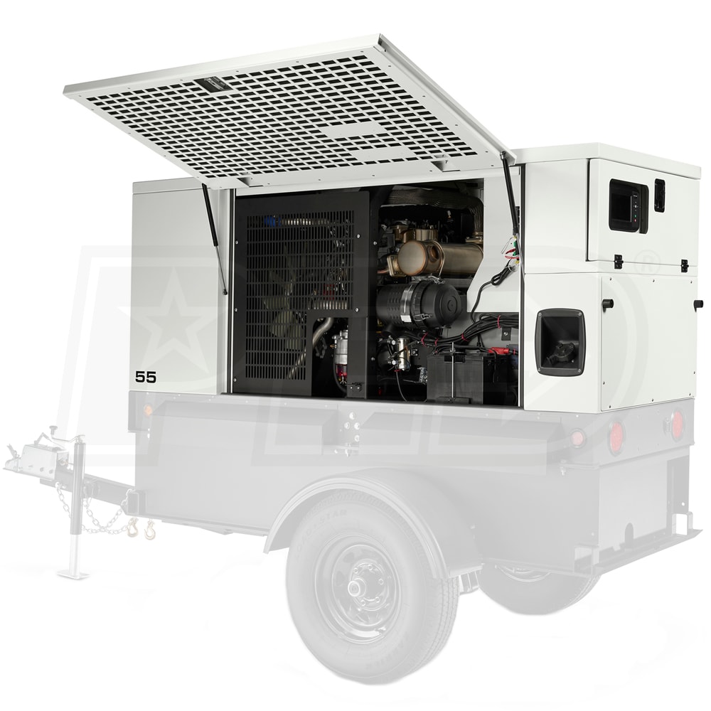 Generac MMG55DF4 44kW Prime / 48kW Standby Skid-Mount Diesel Generator ...