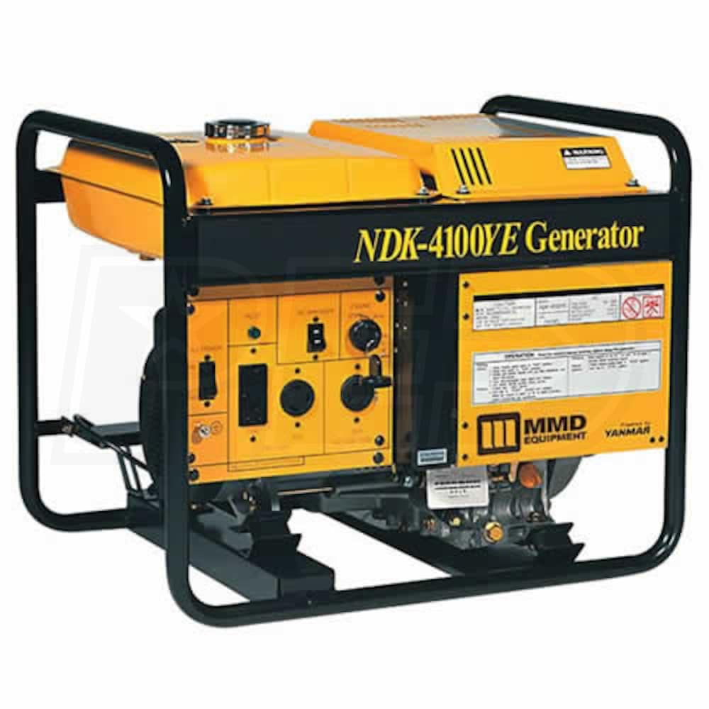 MMD Equipment NDK-4100YE MMD 3500 Watt Electric Start Diesel Generator