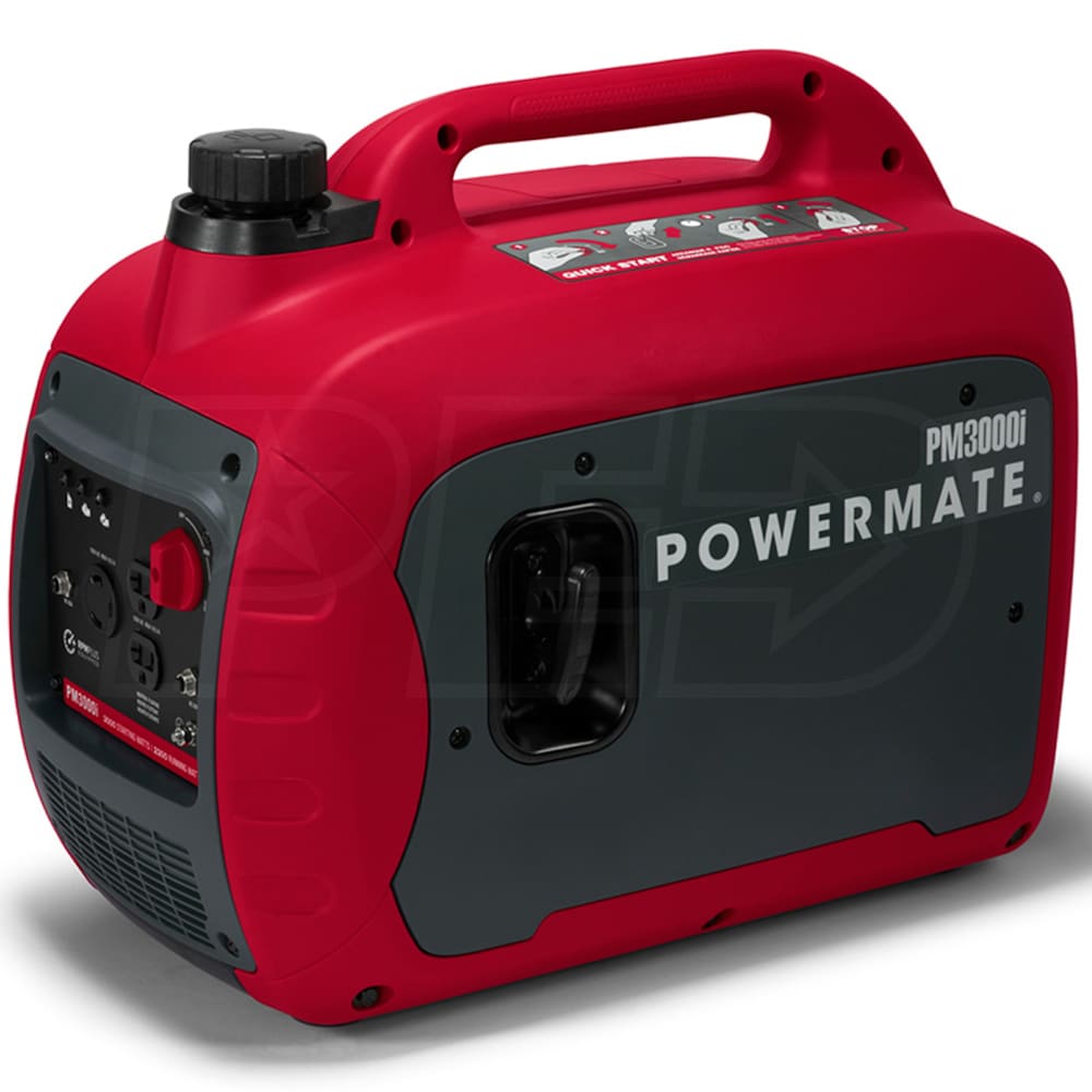 Powermate P0080601 PM3000i - 2300 Watt Portable Inverter Generator CARB