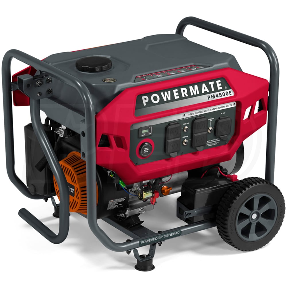 Powermate P0081300 PM4500E - 3600 Watt Electric Start Portable ...