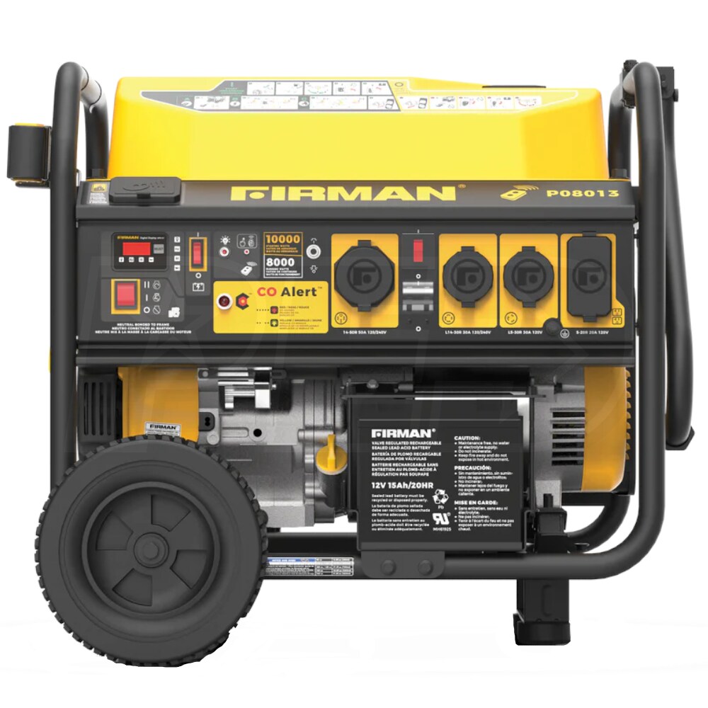 Firman Generators P08013 Firman P08003 - Performance Series 8000 Watt ...