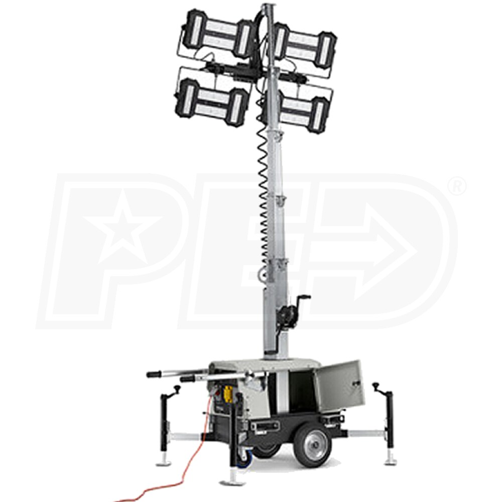 Generac PLT240-STD - LINKTower™ LED Light Tower 120V w/ Manual Winch