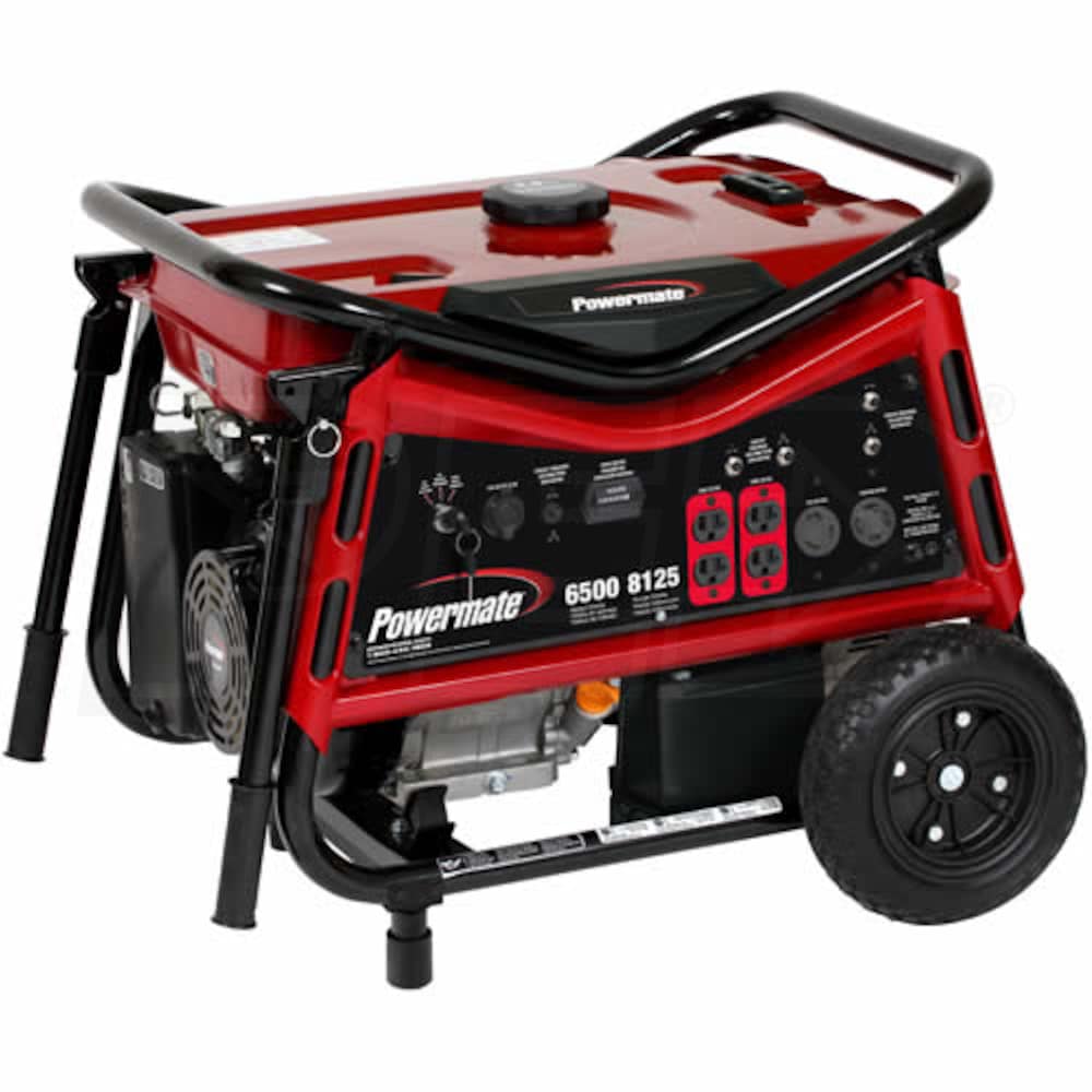 Powermate PM0106507 Vx Series 6500 Watt Electric Start Portable Generator
