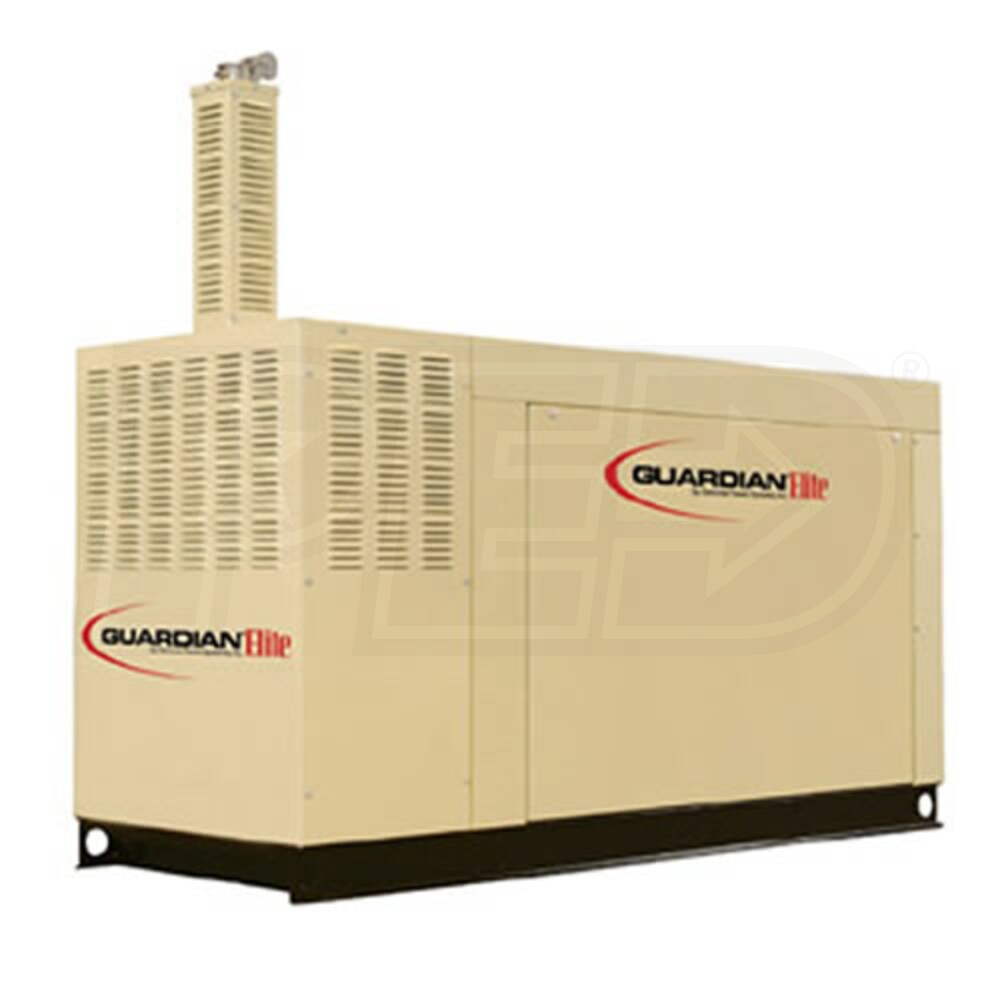 Generac Commercial QT06030KVAN Guardian Elite 60 kW Standby Generator ...