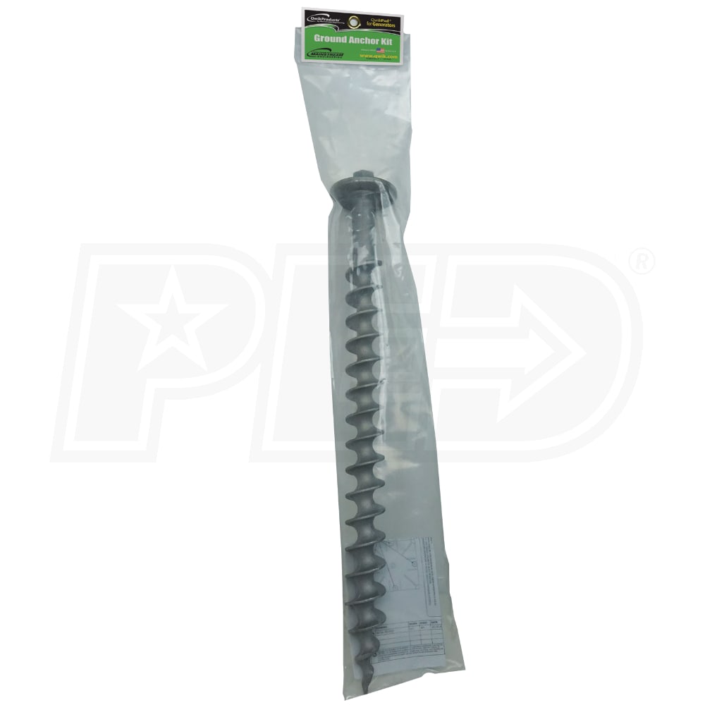 QwikProducts QT8382 QwikPad® For Generators Ground Anchor