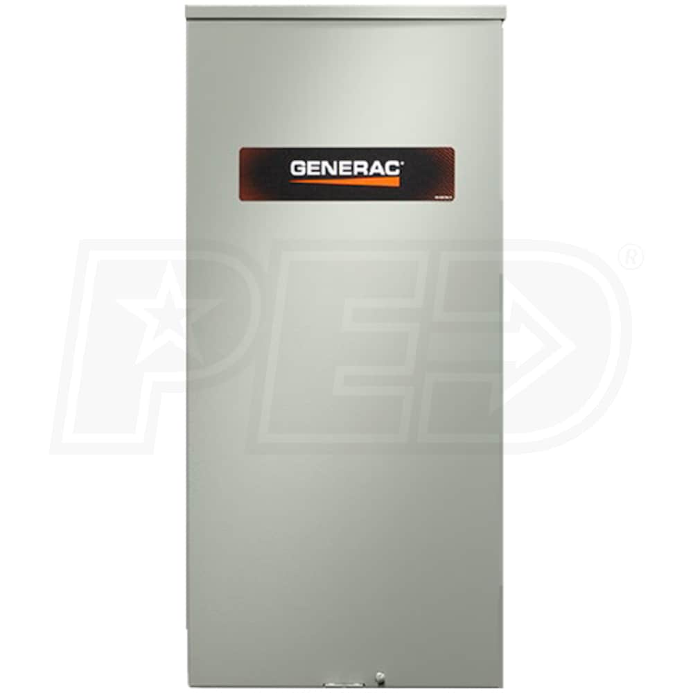 Generac RXG16EZA3 100-Amp Outdoor Automatic Transfer Switch w/ 16 ...