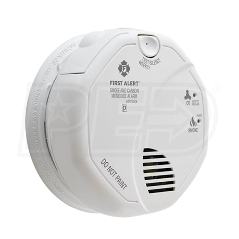 First Alert SC7010BV - Talking Photoelectric Smoke and Carbon Monoxide ...
