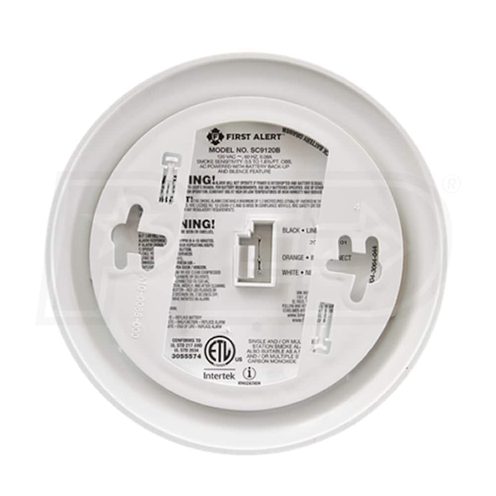 First Alert SC9120B - Smoke and Carbon Monoxide Alarm with Battery ...