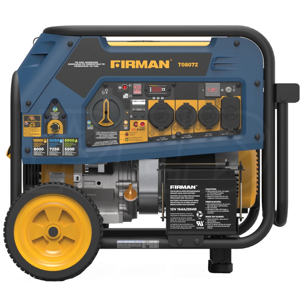 Firman Generators T08072 Firman T08071 - Hybrid Series 8000 Watt ...