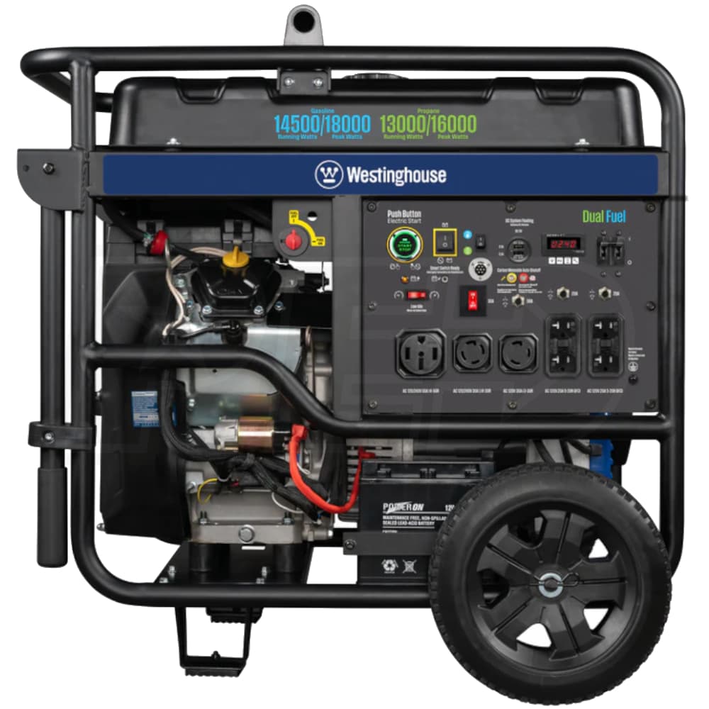 Westinghouse WGEN14500DFC WGen14500DFc - 14,500 Watt Electric Start ...