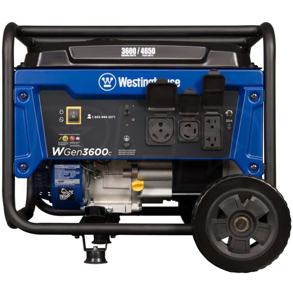 Westinghouse WGEN3600C WGen3600c - 3600 Watt Portable Generator w ...