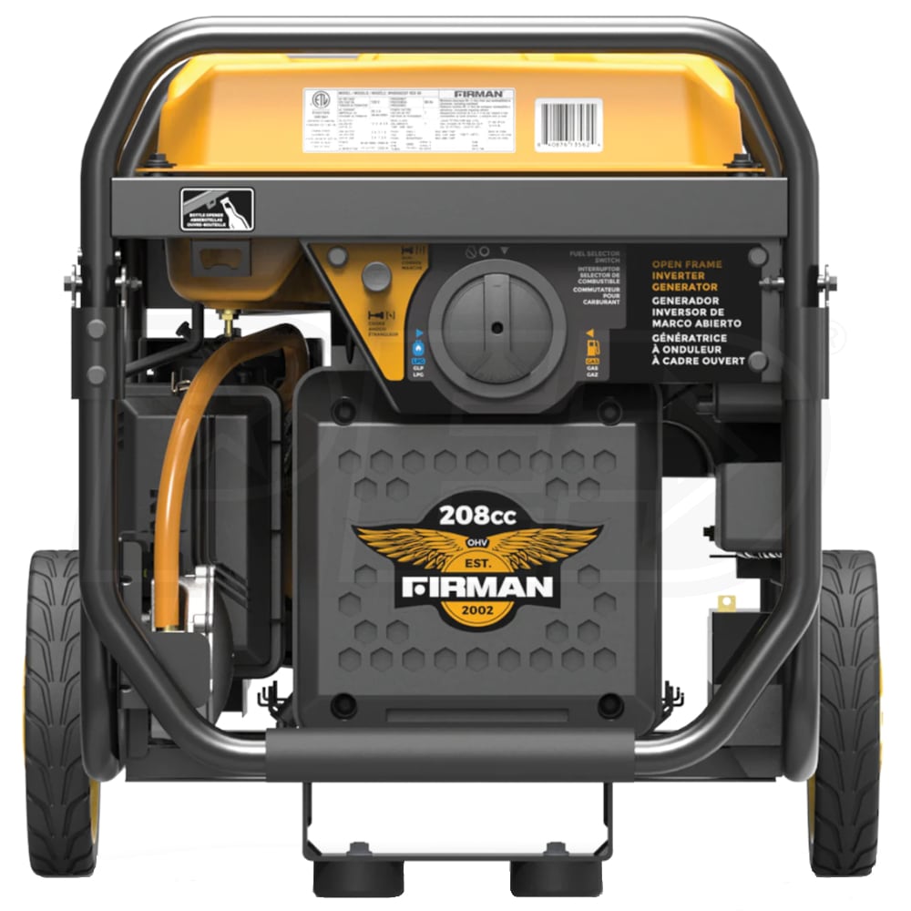Firman Generators WH03562OF Firman W03562OF - 3500 Watt Dual Fuel ...