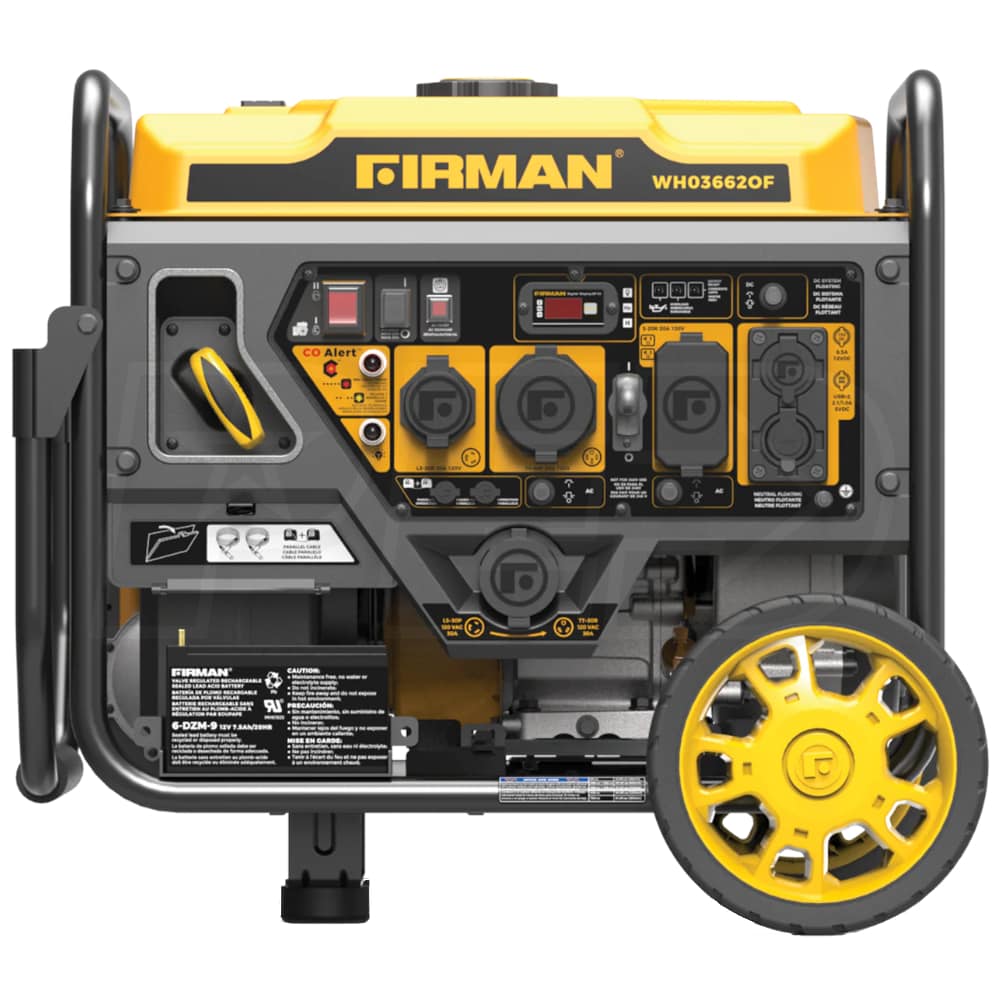 Firman Generators WH03662OF Firman - 3650 Watt Dual Fuel Electric Start ...