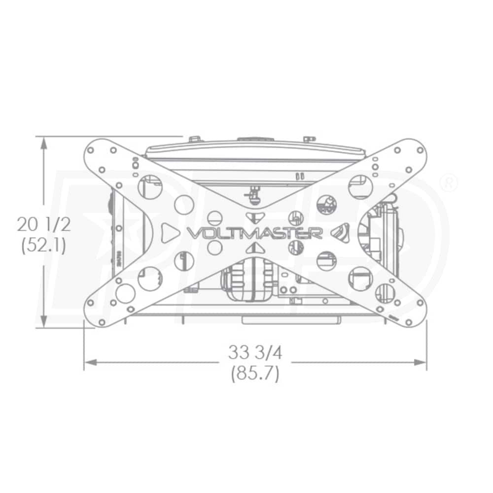 Voltmaster XCR80 - 7500 Watt Electric Start Portable Professional Generator