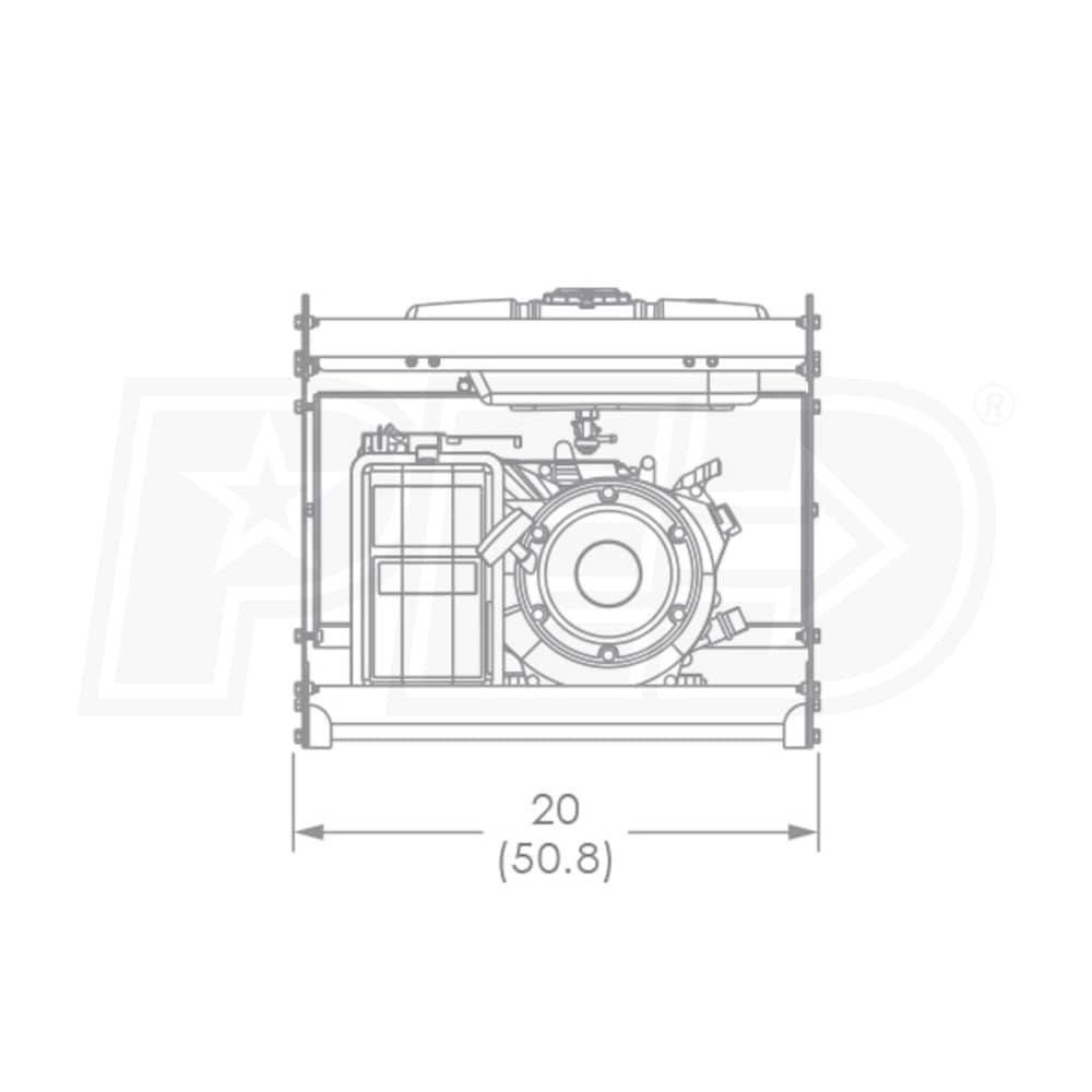 Voltmaster XCR80 - 7500 Watt Electric Start Portable Professional Generator