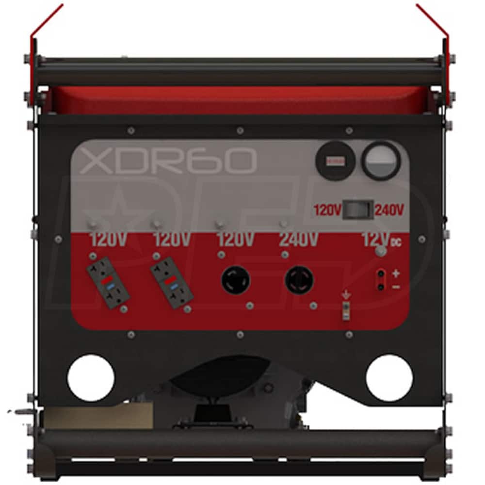 Voltmaster XDR60EL - 5500 Watt Electric Start Portable Diesel Generator