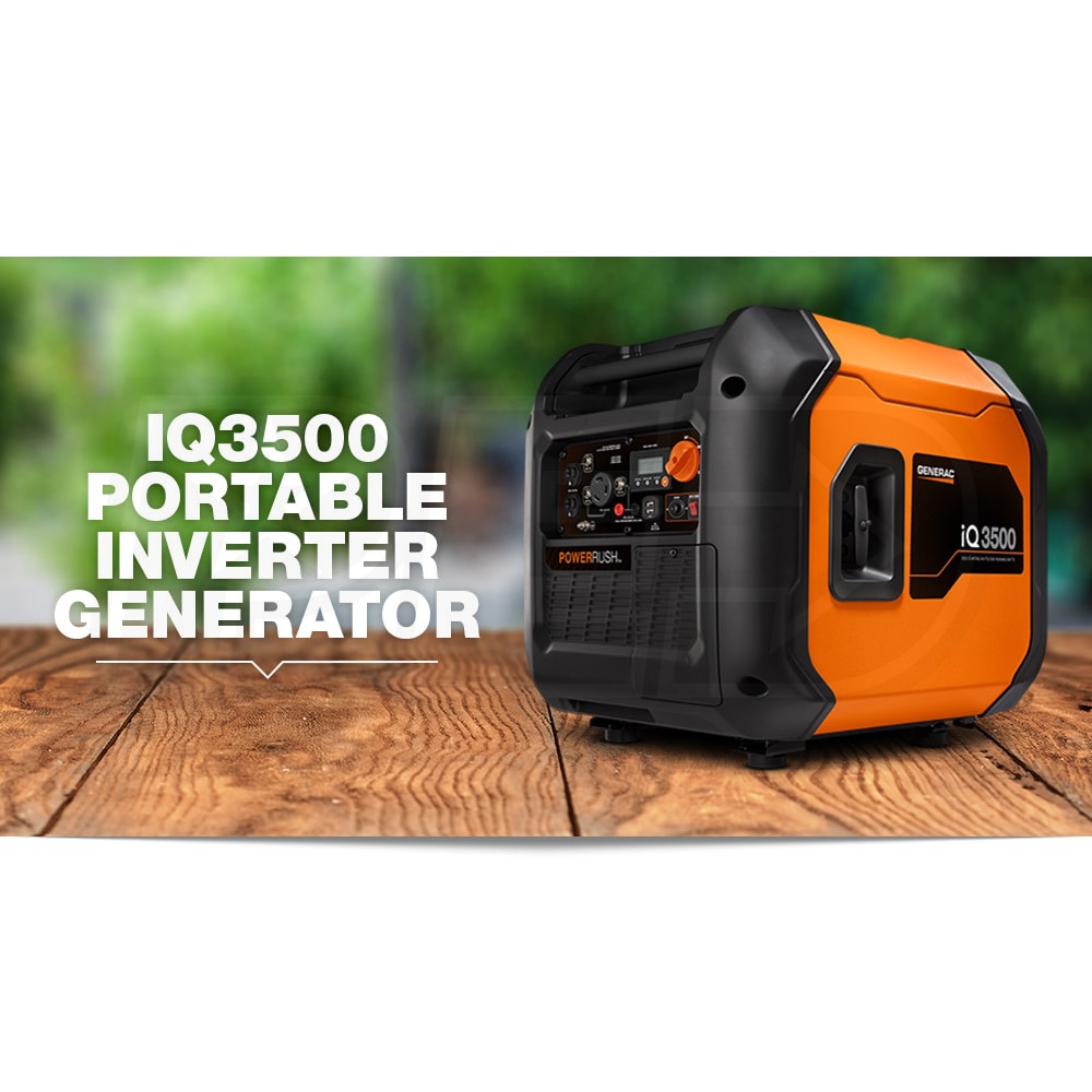 Generac EGD-IQ3500-KIT iQ3500 - 2 3000 Watt Ultra-Quiet Electric Start ...