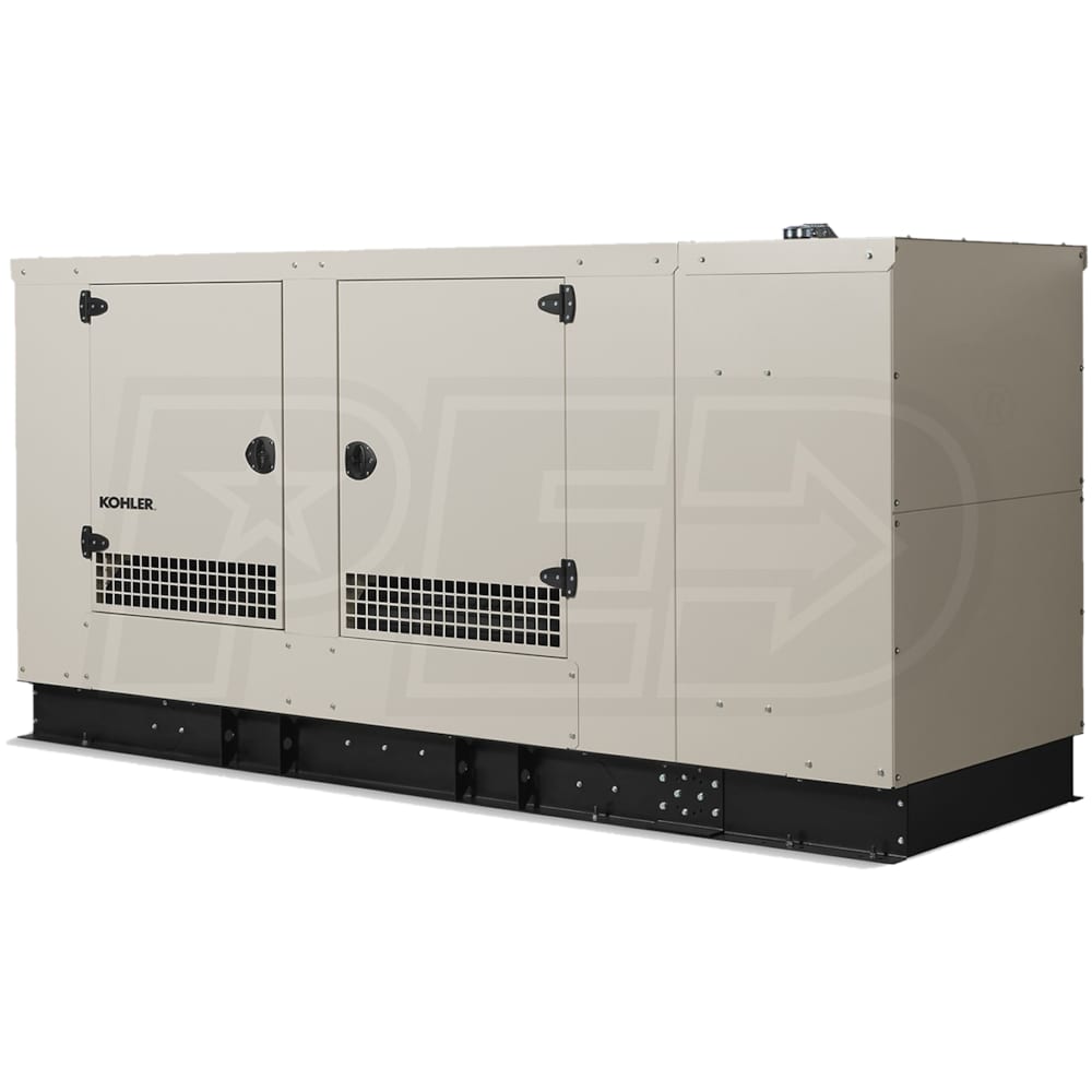 Kohler KG125R-QS2 - 125 kW Emergency Standby Power Generator Steel 120 ...