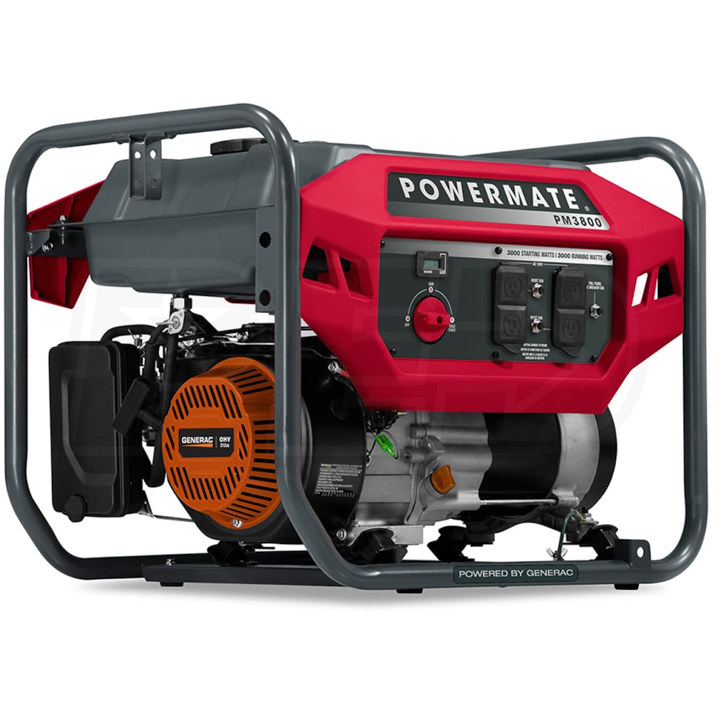 Powermate P0081100 PM3800 - 3000 Watt Portable Generator 49-State