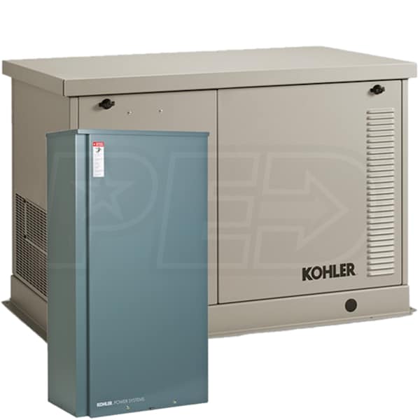 Kohler 20RESD-200ASE - 20kW Aluminum Standby Generator System 200A ...