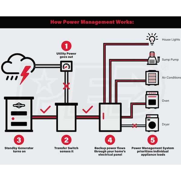Briggs & Stratton 6536 Amplify™ Power Management Low Voltage Dual Module