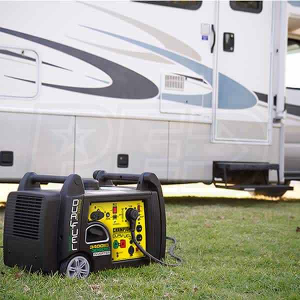 Champion EGD-100263-CVR 100263 - 3100 Watt Dual Fuel Electric Start ...