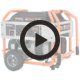 Generac 5747 XG8000E - 8000 Watt Electric Start Portable Generator